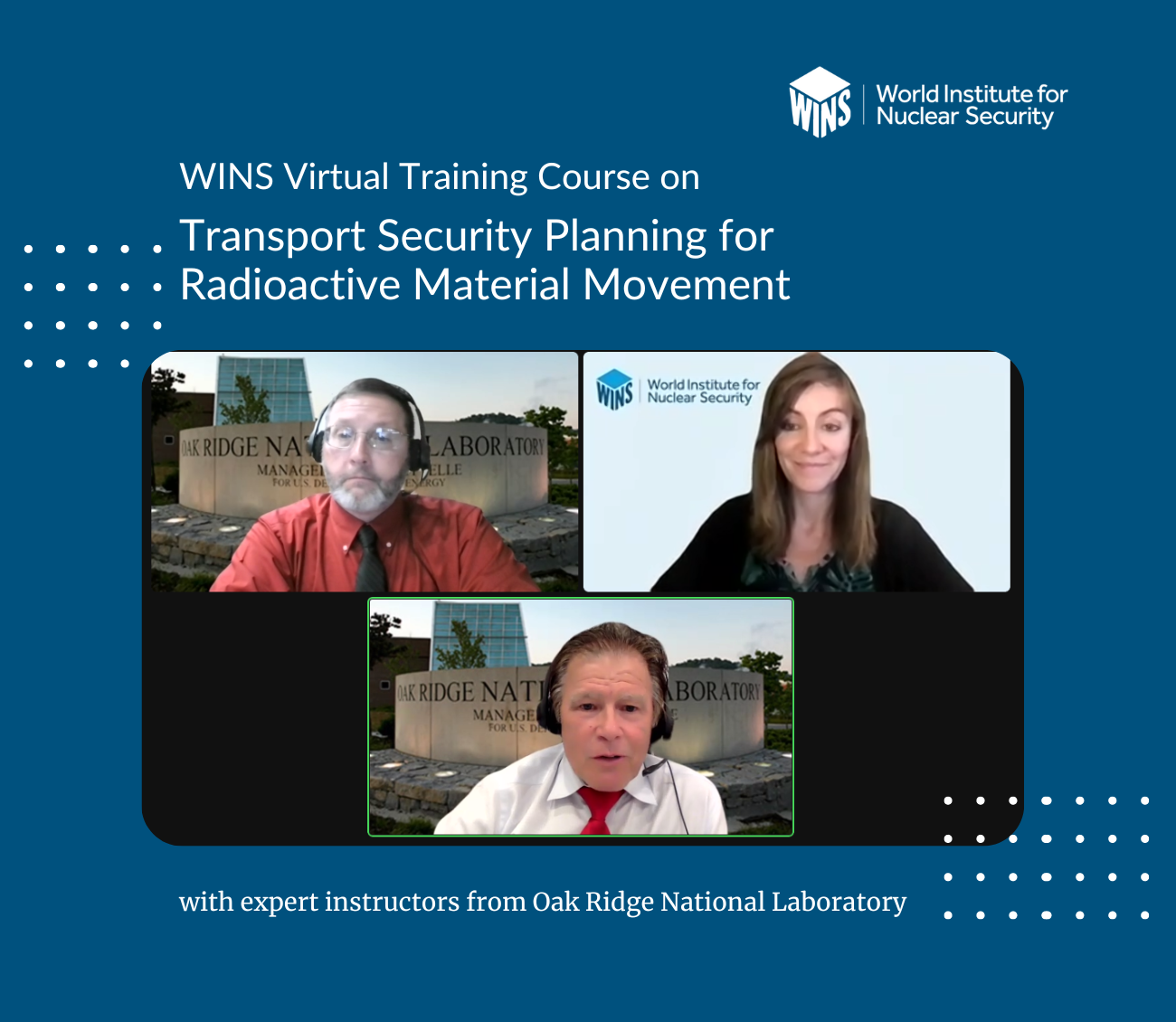 WINS - WINS Conducts Virtual Course on Transport Security Planning for ...